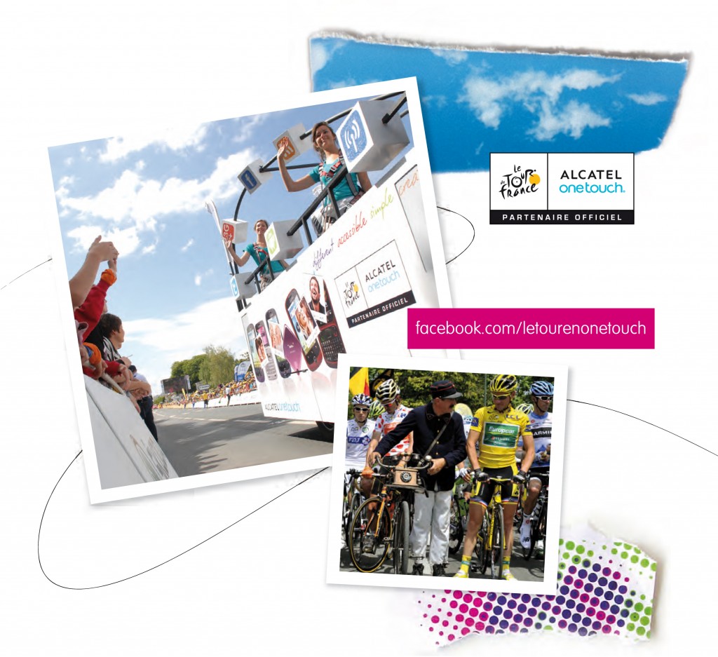 Découvrez le dispositif d'ALCATEL ONE TOUCH sur le Tour de France 2012 ...