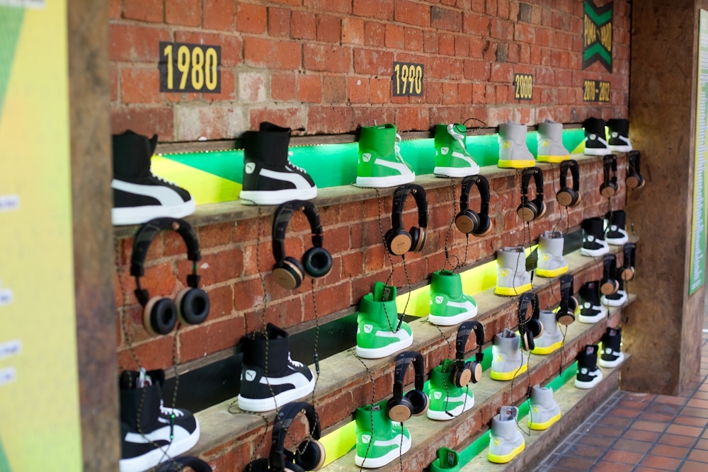 Le Puma Yard de Londres s'enflamme pour la victoire de Bolt sur le 100m ...