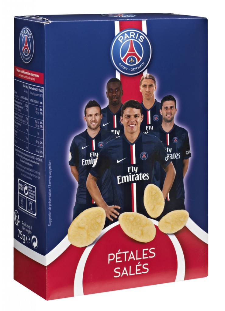 Les biscuits apéritifs PSG en vente dès le 1er octobre 2014