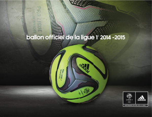 adidas présente le nouveau ballon Ligue 1 pour la fin de saison 2014/2015