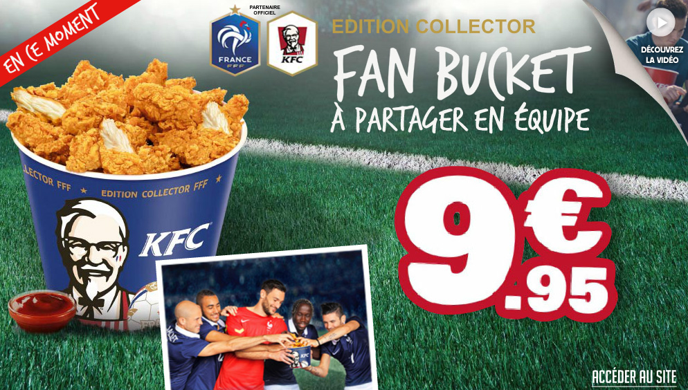 FFF - Comment KFC active son partenariat avec l'Equipe de France de ...
