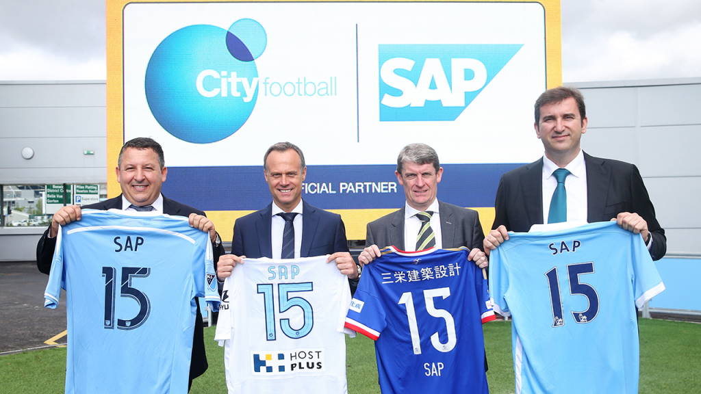 SAP nouveau partenaire de Manchester City et du New York City FC