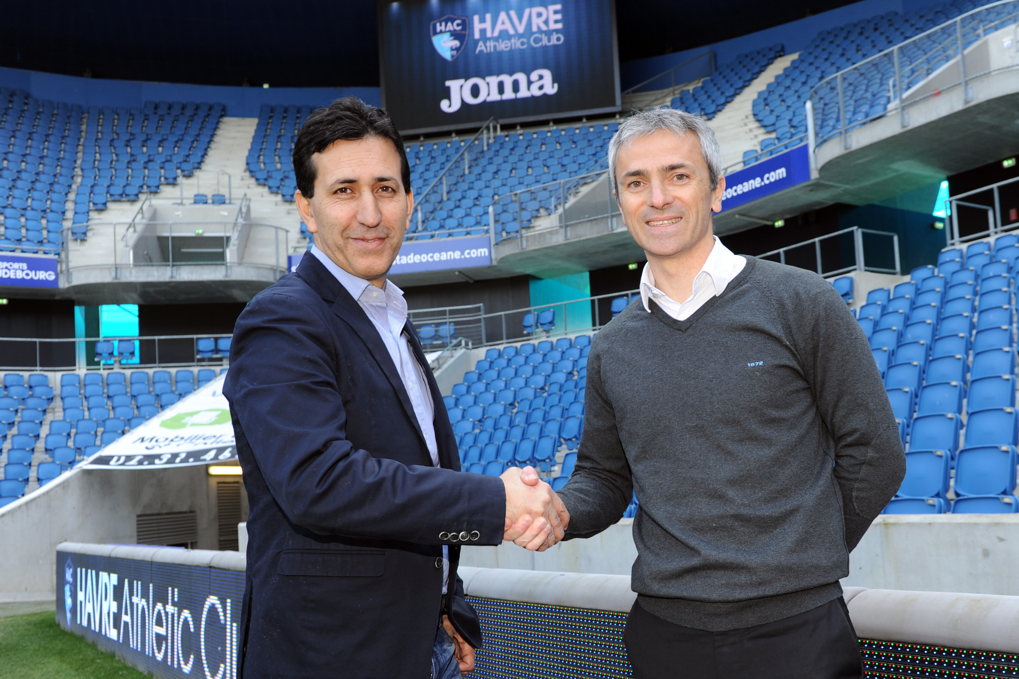 JOMA nouvel équipementier du HAC dès la saison 2016-2017 - Sport Buzz ...