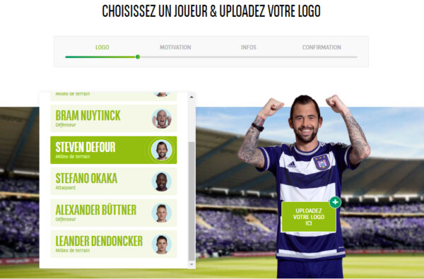 BNP Paribas Fortis offre à nouveau son sponsoring maillot du RSC ...