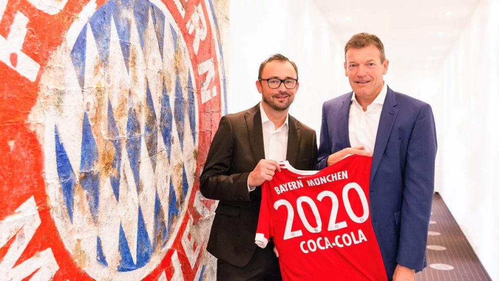 Coca-Cola partenaire officiel du Bayern Munich jusqu'en 2020 ...