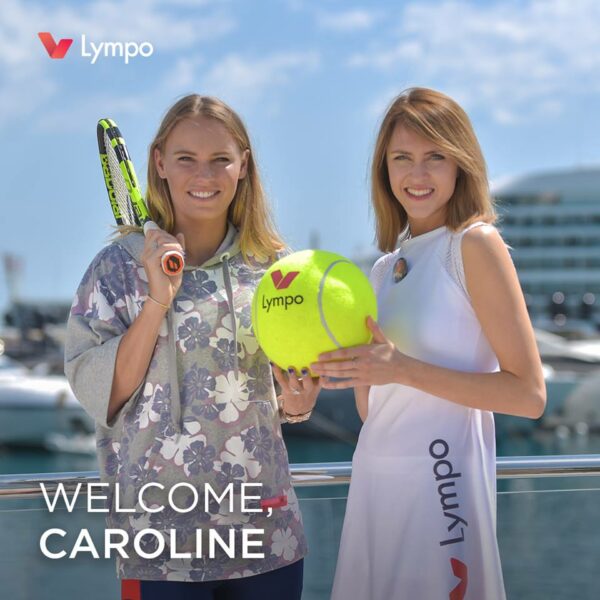 Caroline Wozniacki nouvelle ambassadrice de Lympo - Sport Buzz Business