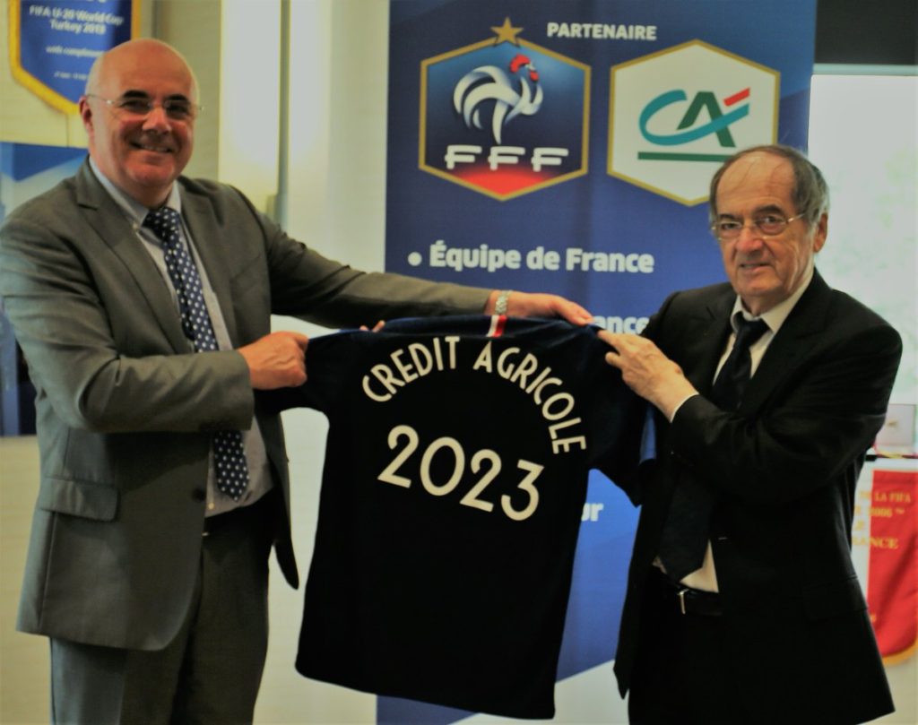 Crédit Agricole reste partenaire Majeur de la FFF jusqu'au moins 2023 ...
