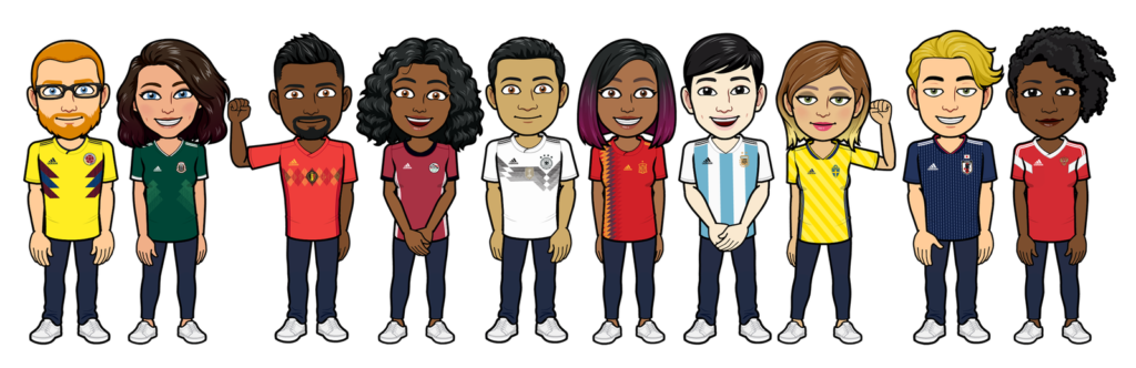 Coupe du Monde 2018 - adidas et Nike s'invitent dans Bitmoji pour une ...