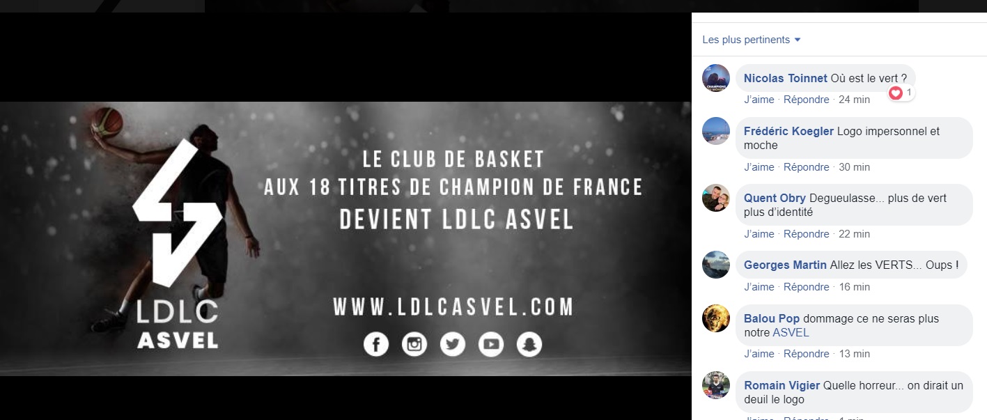 Basket - L'ASVEL Basket change de nom et devient LDLC ASVEL - Sport ...