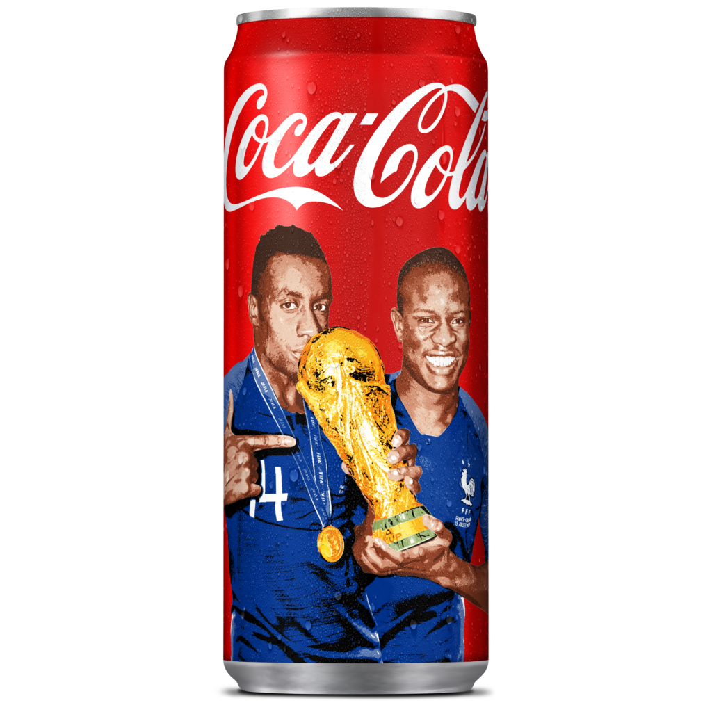 Coca-Cola célèbre le titre de Champion du Monde des Bleus avec 6 ...
