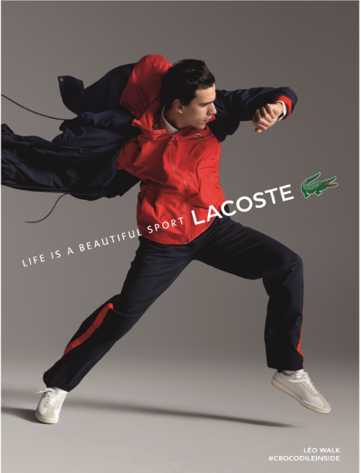 Lacoste dévoile sa nouvelle publicité "Crocodile Inside" sur un air d ...