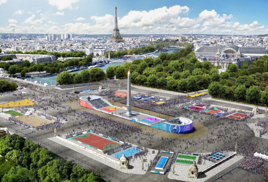 La Place de la Concorde va briller pour la Journée Olympique 2019 ...
