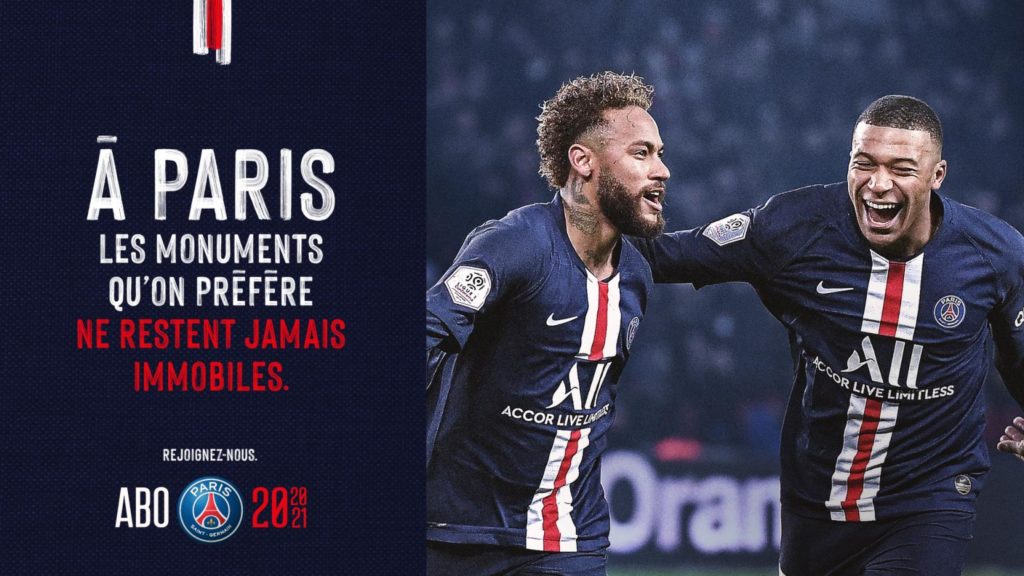 Le Paris Saint-Germain lance sa campagne d'abonnement pour la saison ...