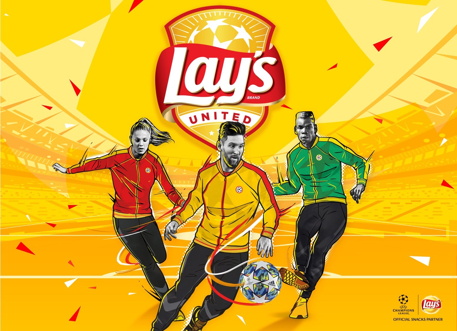 Lay's dévoile sa nouvelle publicité "Distracted Stadium" avec Lionel ...