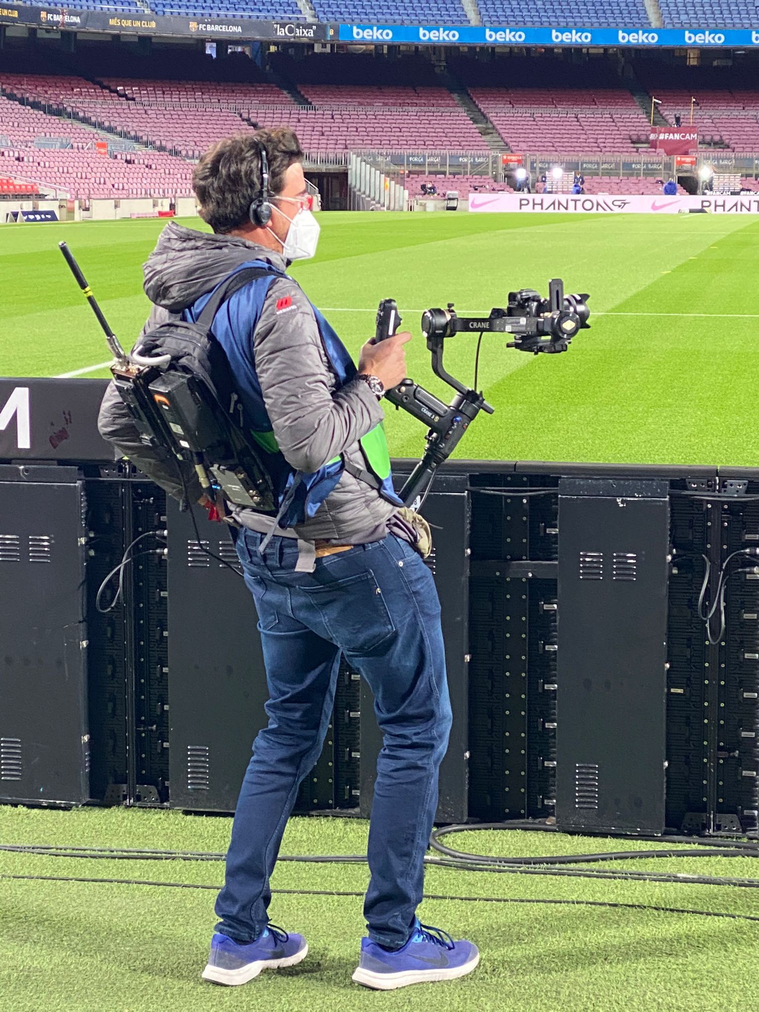 Football - Mediapro innove pour LaLiga avec une caméra façon cinéma ...