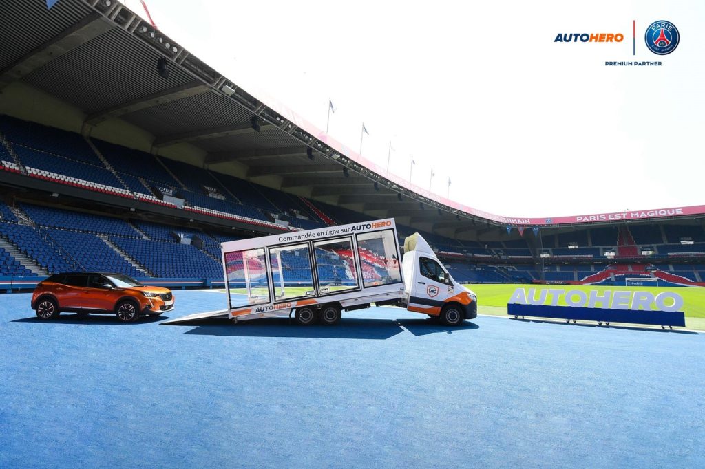 Autohero nouveau partenaire premium du PSG - Sport Buzz Business