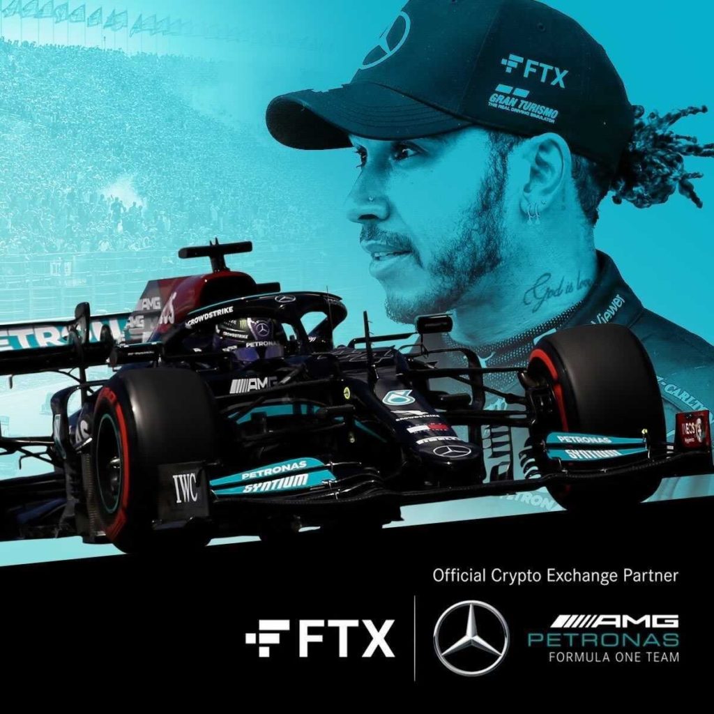 La plateforme de crypto FTX nouveau partenaire de Mercedes F1 - Sport Buzz Business