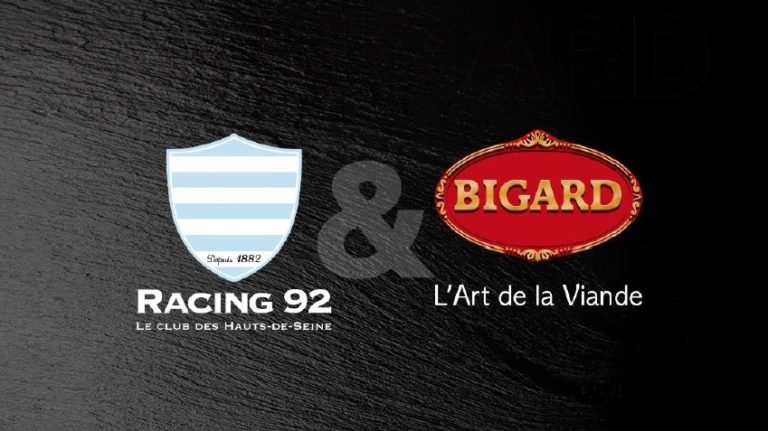 Sponsoring - Bigard nouveau partenaire majeur du Racing 92 jusqu'en ...