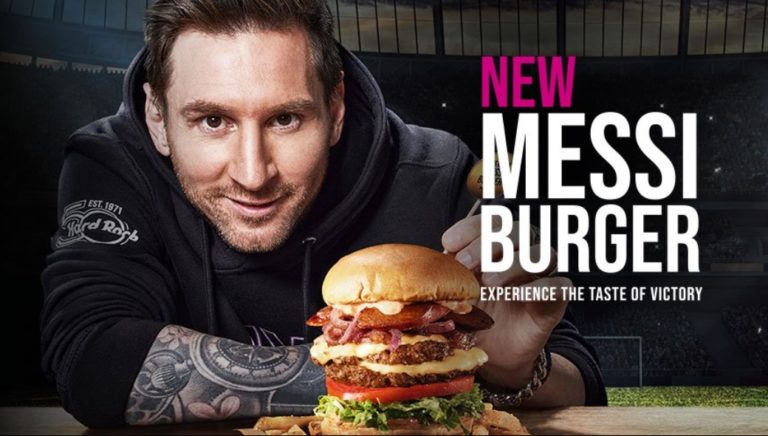 Hard Rock Cafe présente son "Messi Burger" - Sport Buzz Business