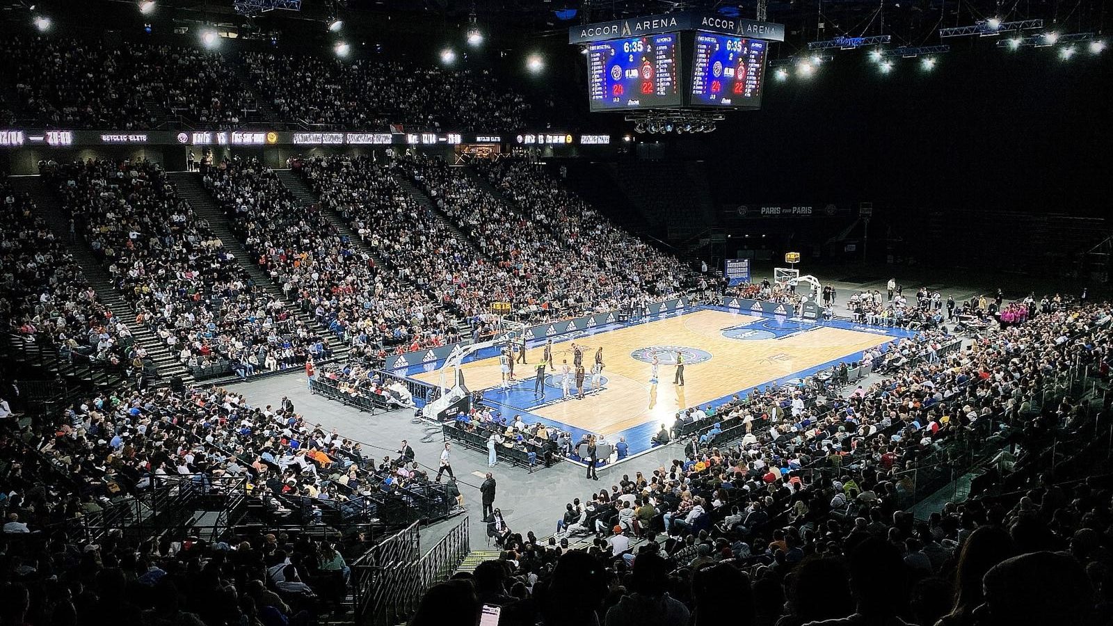 Paris Basketball délocalise un match à l'Accor Arena, "un évènement à ...