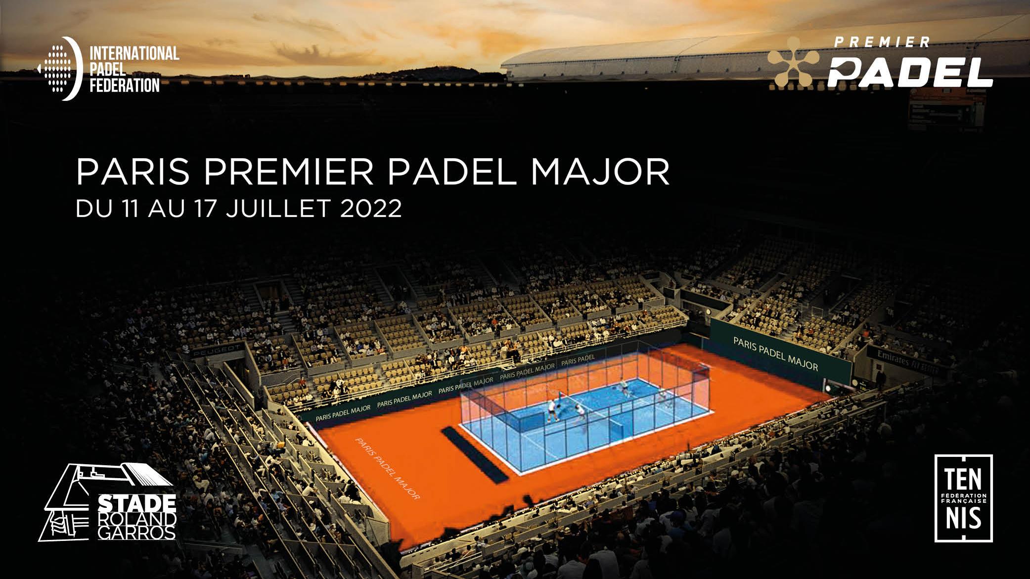 Le détail du prize money du "Paris Premier Padel Major 2022" organisé à ...