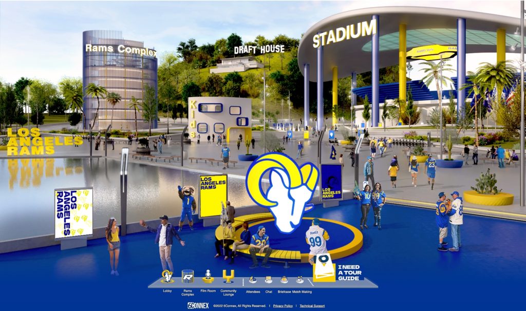NFL - Les Los Angeles Rams lancent leur plateforme virtuelle "Virtual ...
