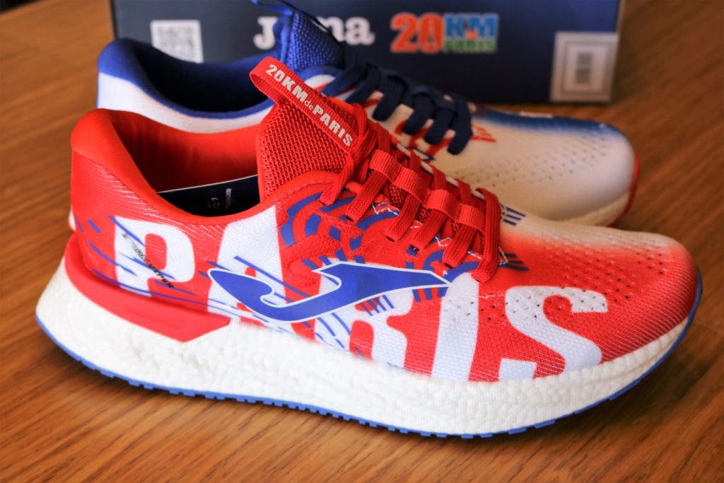 Joma dévoile une nouvelle chaussure de course co-brandée 20KM de Paris ...