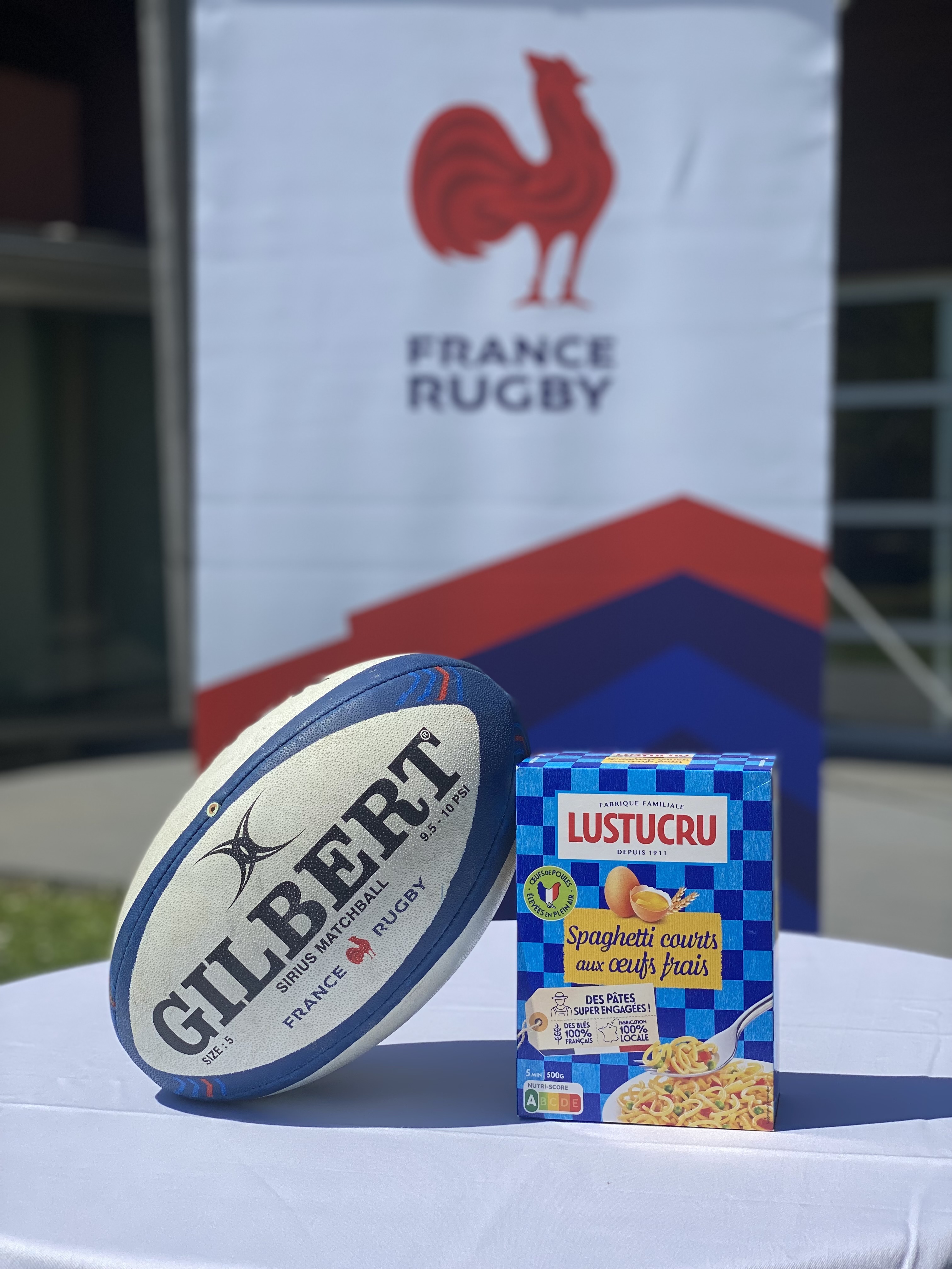 Sponsoring - Lustucru nouveau fournisseur officiel de pâtes du XV de ...