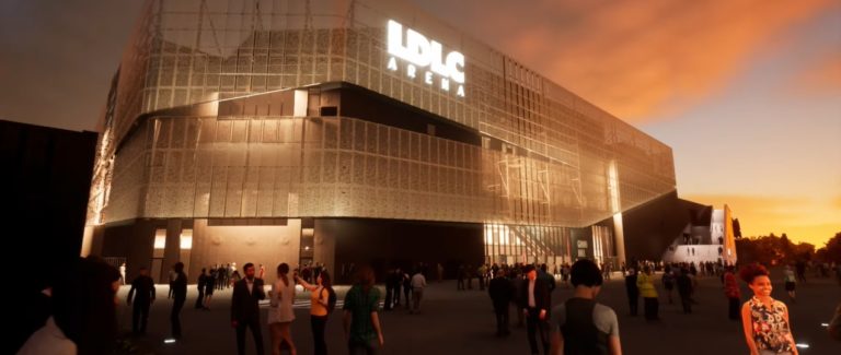 Les première images 3D de la future salle indoor LDLC ARENA financée ...