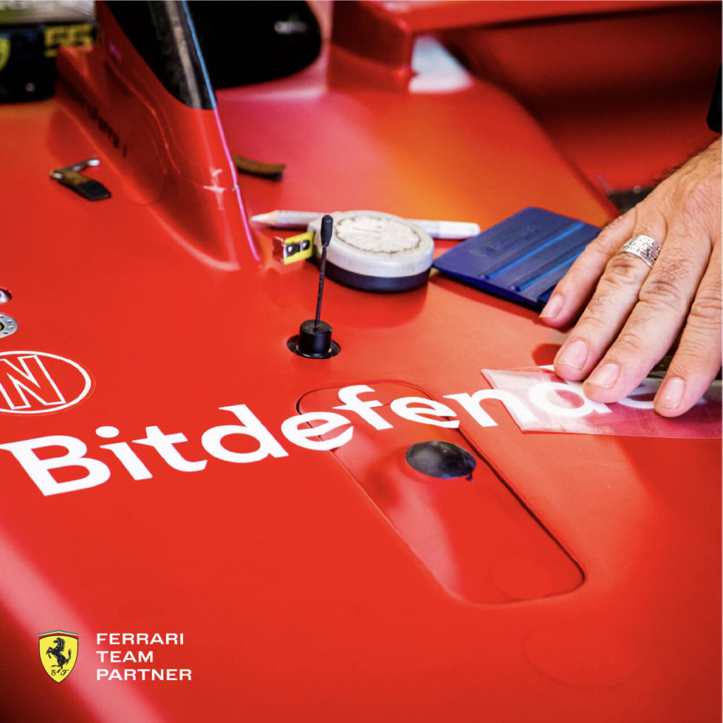 F1 - Bitdefender nouveau sponsor de la Scuderia Ferrari - Sport Buzz ...