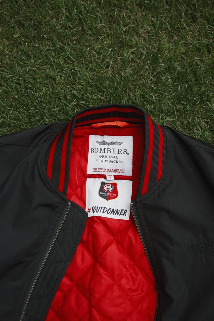 Bombers Original lance un blouson aux couleurs du Stade Rennais FC ...
