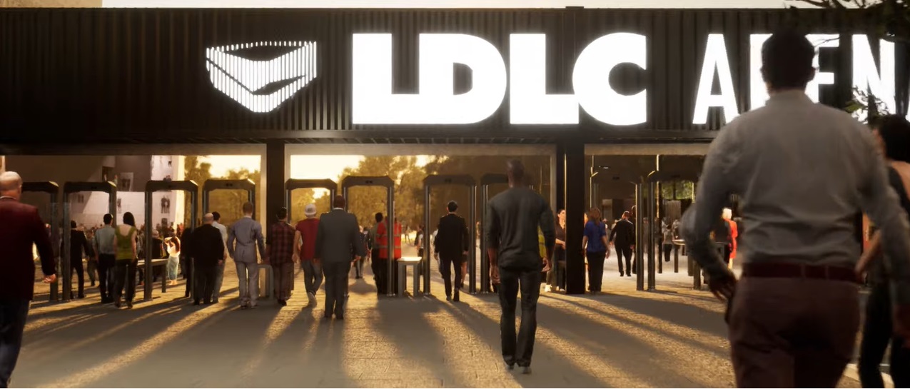 Les première images 3D de la future salle indoor LDLC ARENA financée ...