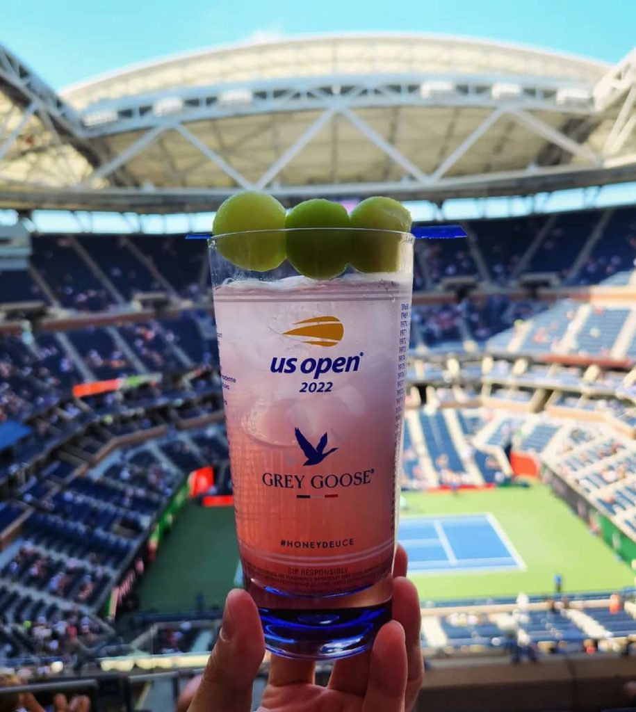 22 dollars, le prix du cocktail signature de l'US Open 2022 "Honey ...