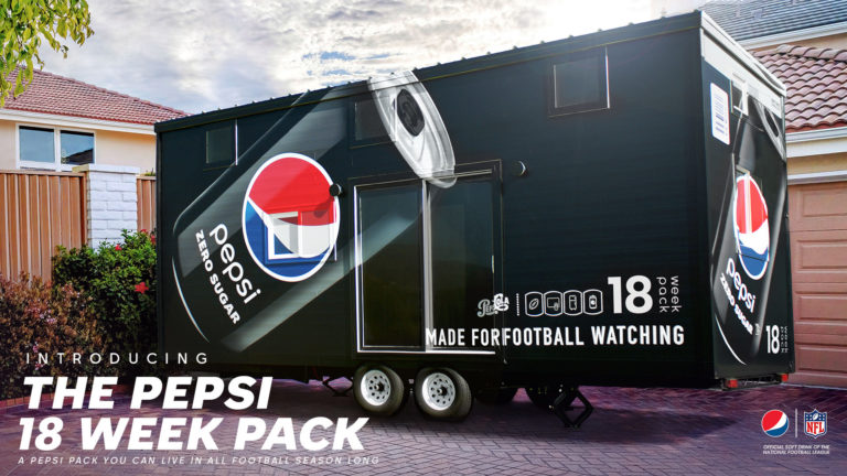 Fan Experience - Pepsi lance la saison NFL en offrant une Tiny House en ...