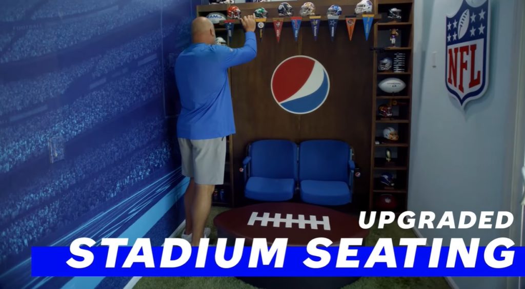 Fan Experience - Pepsi lance la saison NFL en offrant une Tiny House en ...