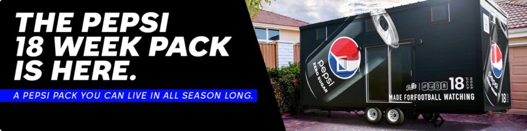 Fan Experience - Pepsi lance la saison NFL en offrant une Tiny House en ...