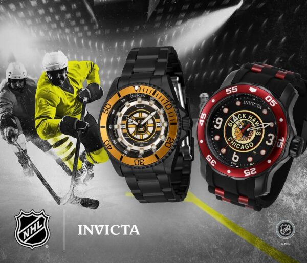 NHL - Invicta lance une collection de montres aux couleurs des 32 ...