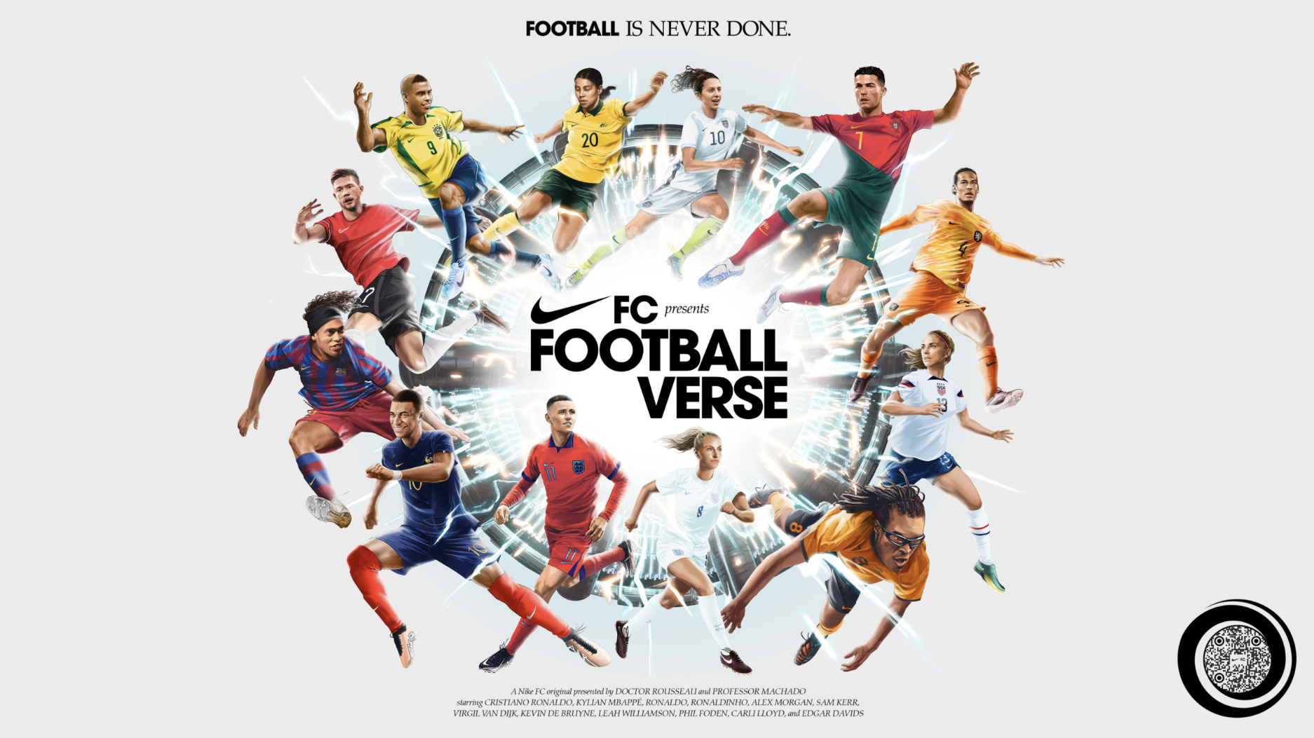 Nike dévoile sa nouvelle publicité "Footballverse" en marge de la Coupe ...