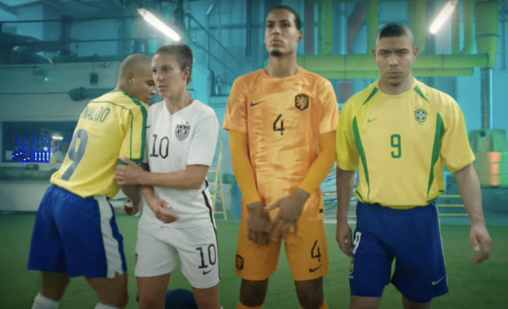 Nike dévoile sa nouvelle publicité "Footballverse" en marge de la Coupe ...