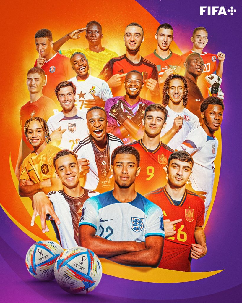 Voici tous les maillots (64) de la Coupe du Monde de Football Qatar ...