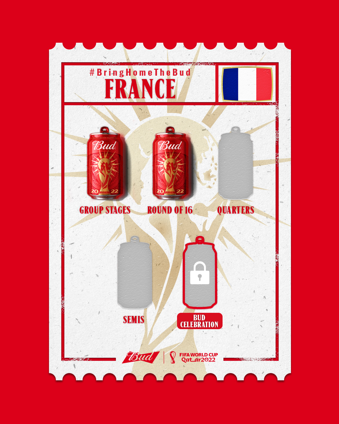 Qatar 2022 - La marque de bière Budweiser passe en mode # ...