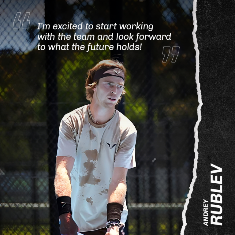 Tennis - Andrey Rublev lance sa propre marque "Rublo" - Sport Buzz Business