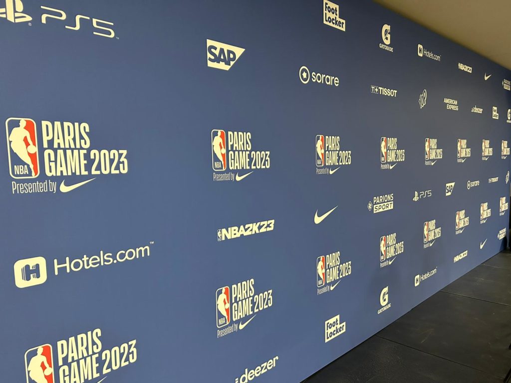 NBA Paris Game 2023 : La liste des 17 sponsors du match à l'Accor Arena ...