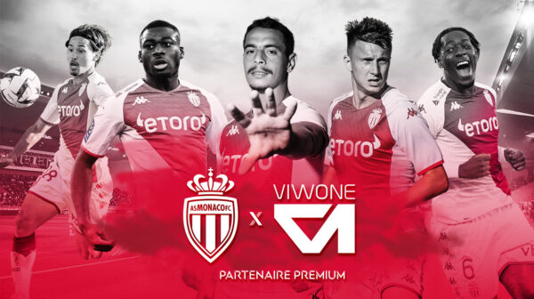 Viwone nouveau sponsor maillot dos de l'AS Monaco - Sport Buzz Business