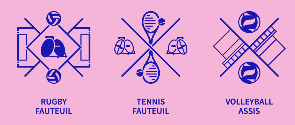 Paris 2024 dévoile le logo des disciplines (pictogrammes) et le look visuel des JO - Sport Buzz ...