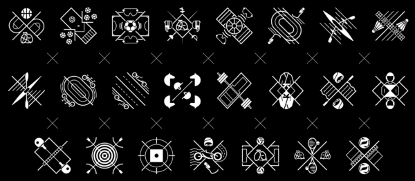 Paris 2024 dévoile le logo des disciplines (pictogrammes) et le look visuel des JO - Sport Buzz ...