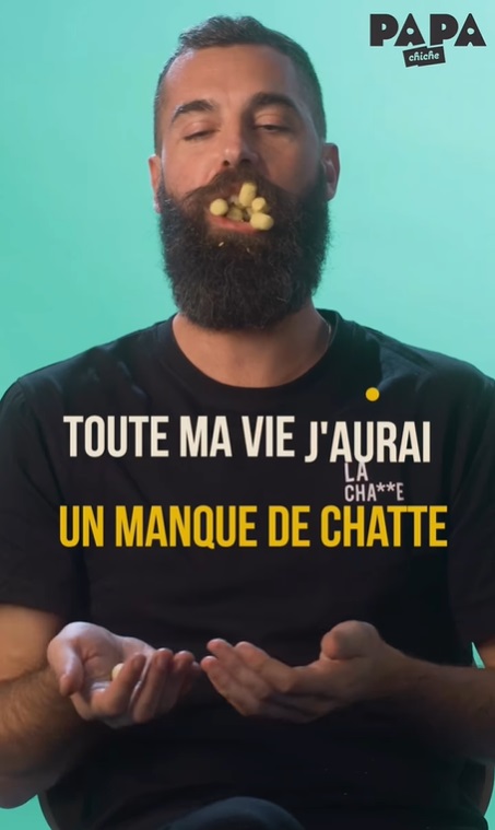 Benoit Paire nouvel ambassadeur des biscuits apéro "Papa Chiche ...