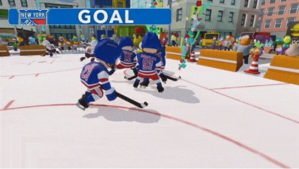 NHL - Voici les images de la diffusion du match façon dessin-animé "Big ...