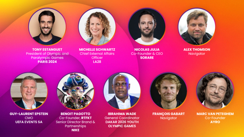 La liste des premiers speakers "Future of Sport" (Vivatech 2023) - Sport Buzz Business