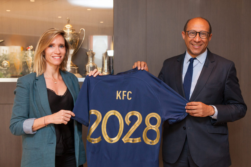 Sponsoring - KFC prolonge avec la Fédération Française de Football (FFF ...